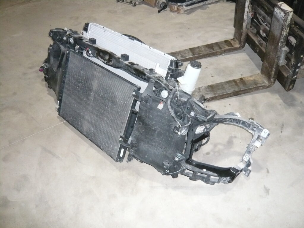 2014-2018 Ram 2500 3500 radiator support loaded with radiator, a/c ...