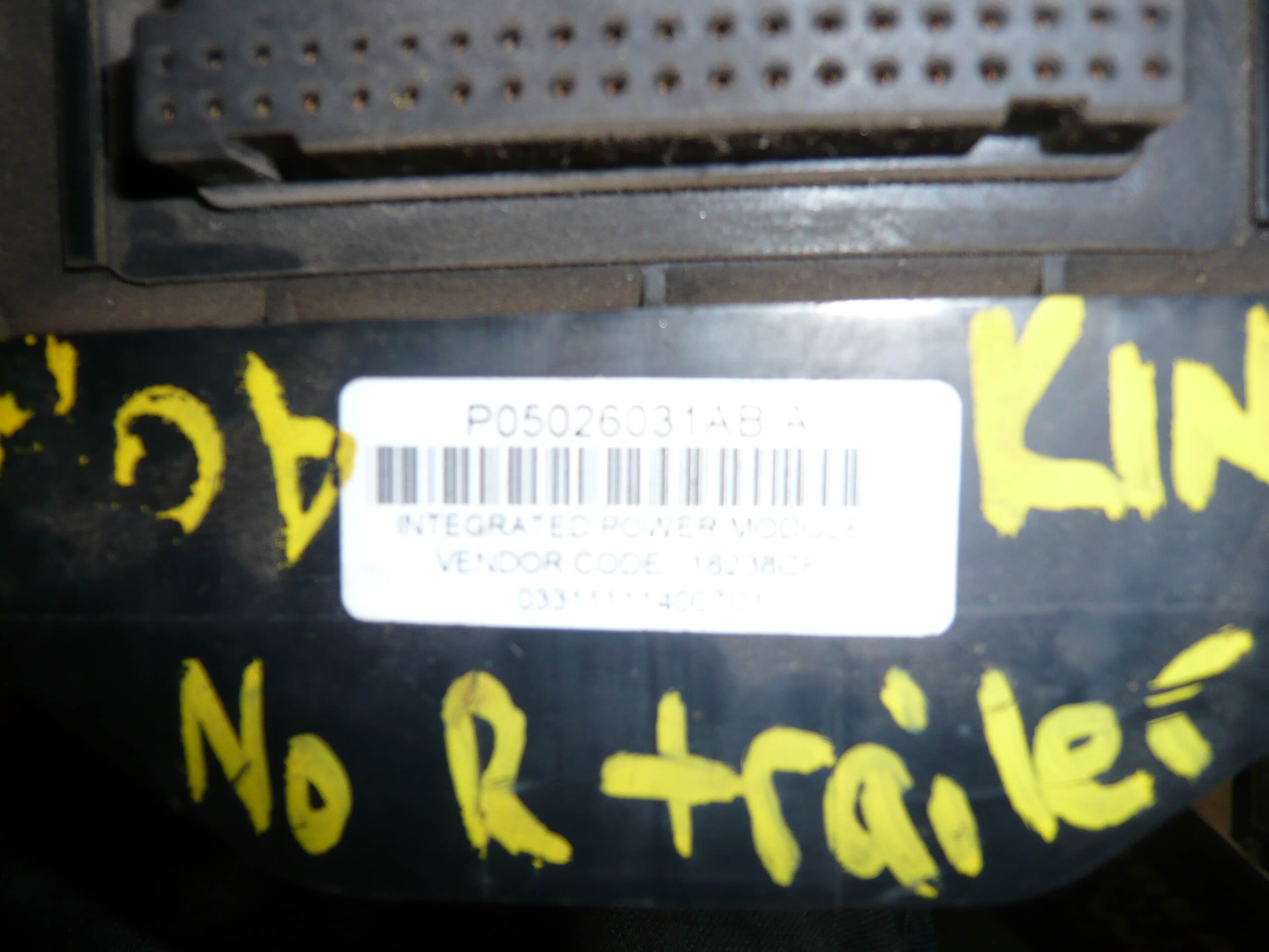 Fuse Box – TIPM Module – 2002 – 2005 – 2500 – 3500 – Used – 05026031AB ...