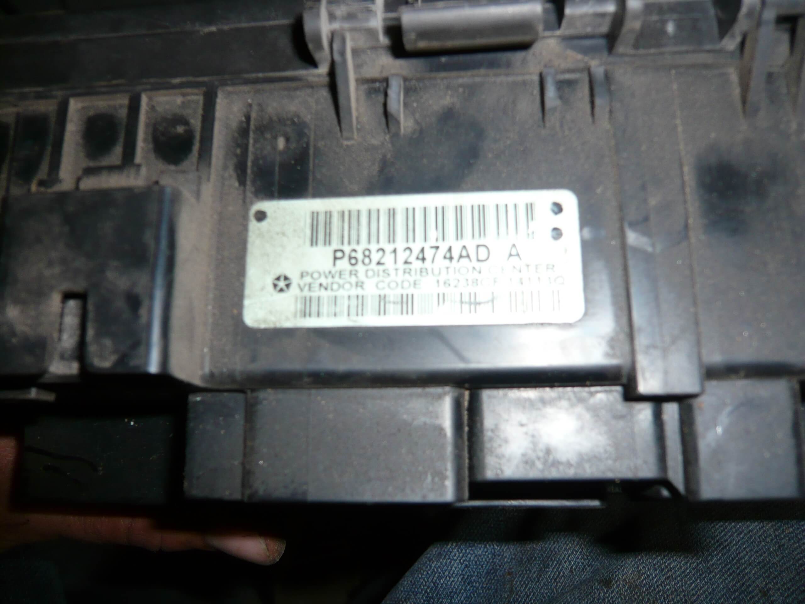 Fuse Box – PDC-Power Distribution Center- 2014 – 1500 3.0L- Used ...