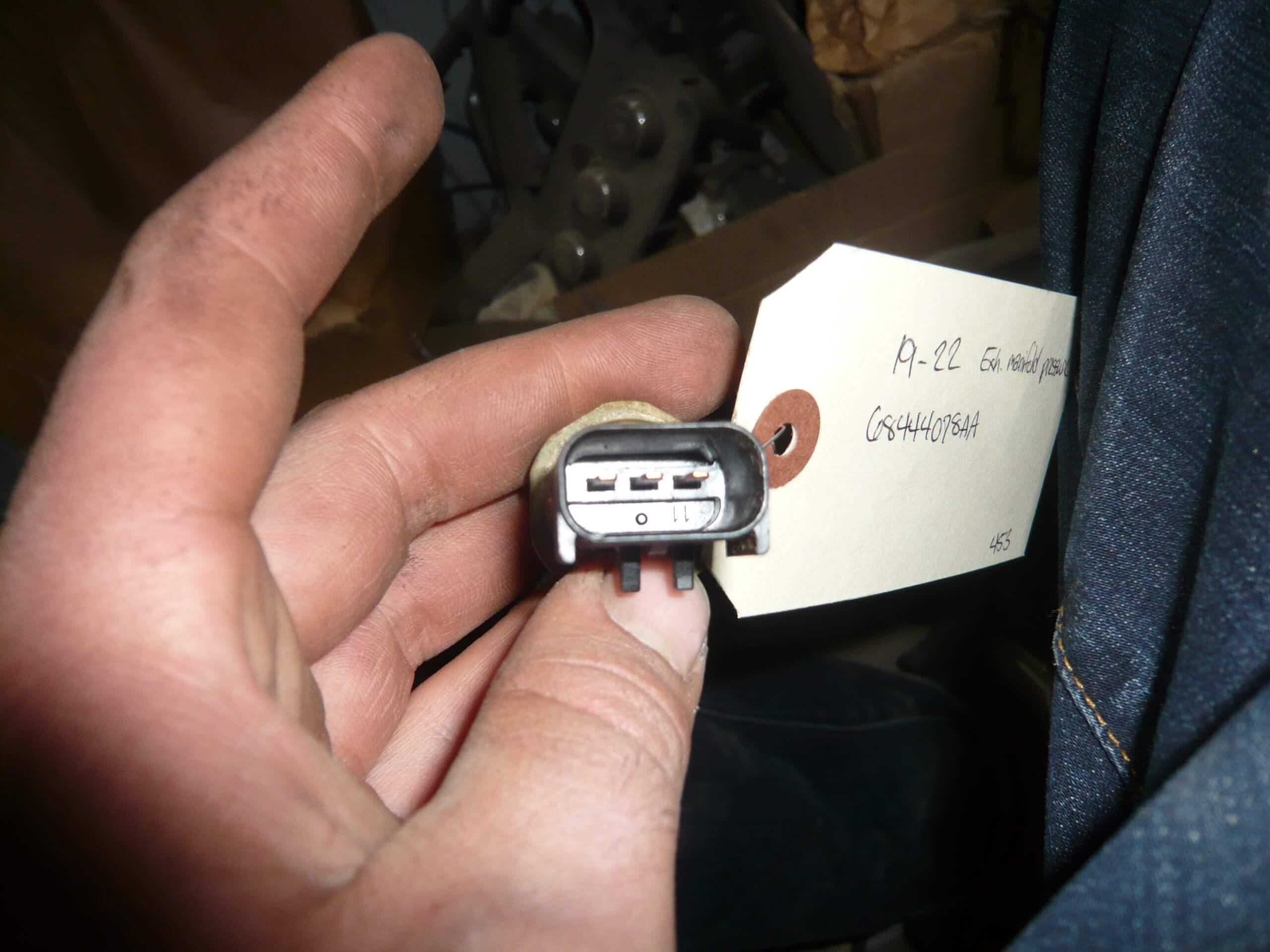 6.7L – Pressure Sensor – 2019 – 2022 – Used – 68444078AA – One Stop ...