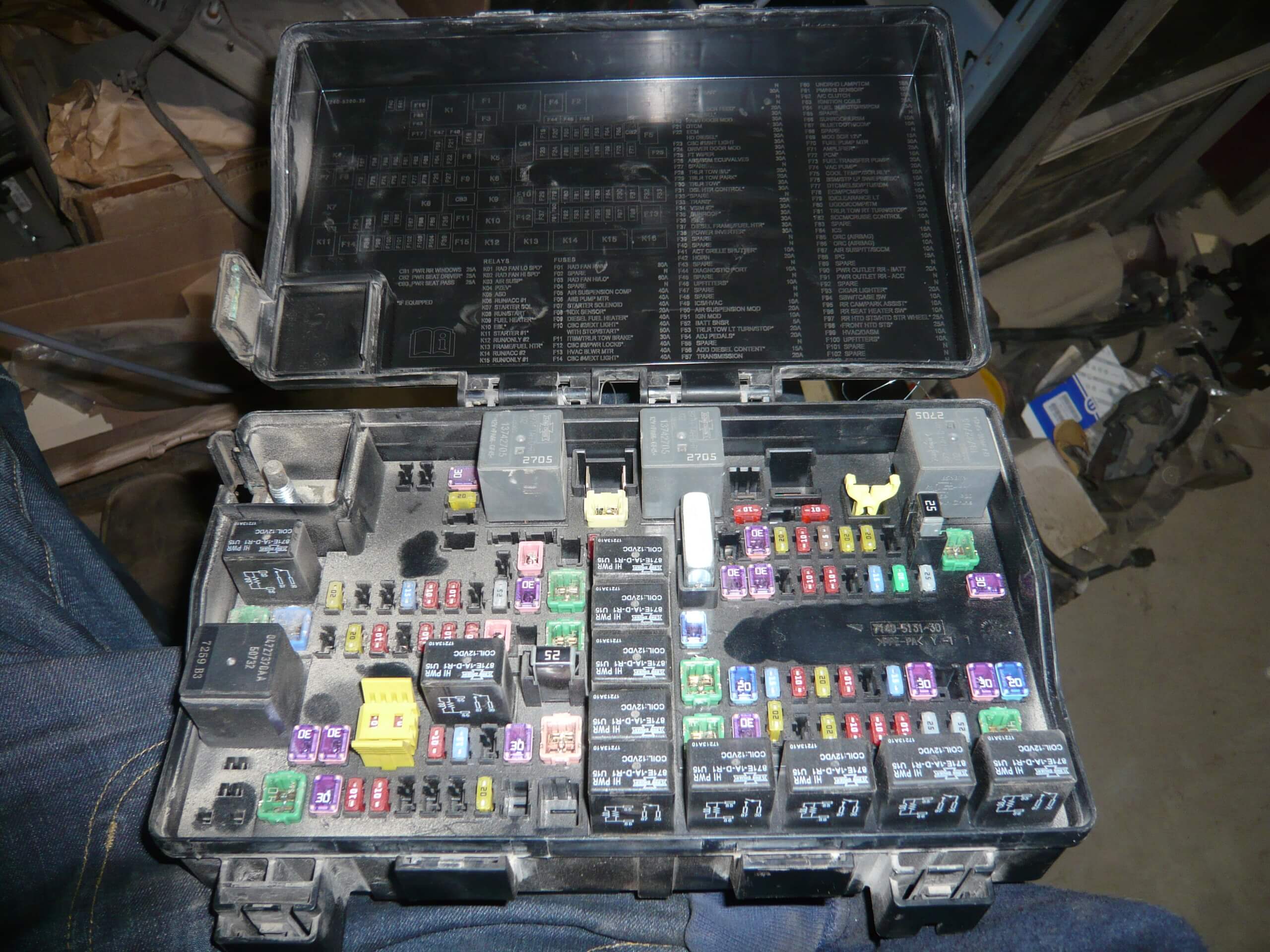 6.7L – Fuse Box – Tipm – 2015 – 2018 – Used – 68322377AB – 2500 – 3500 ...